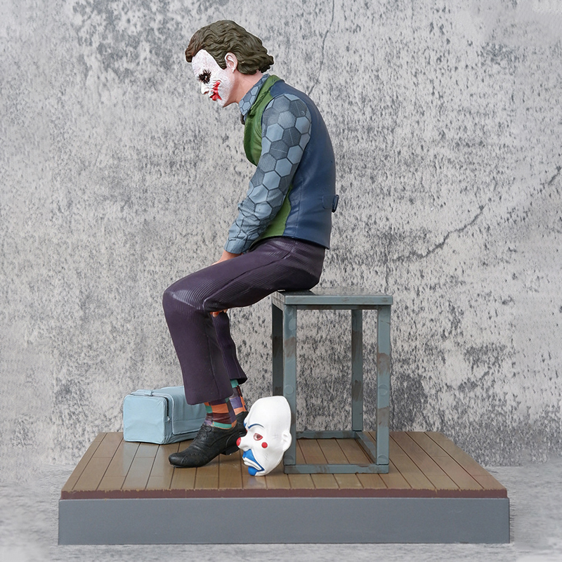 27cm DC Comics Anime Batman The Dark Knight Figure Heath Ledger The ...