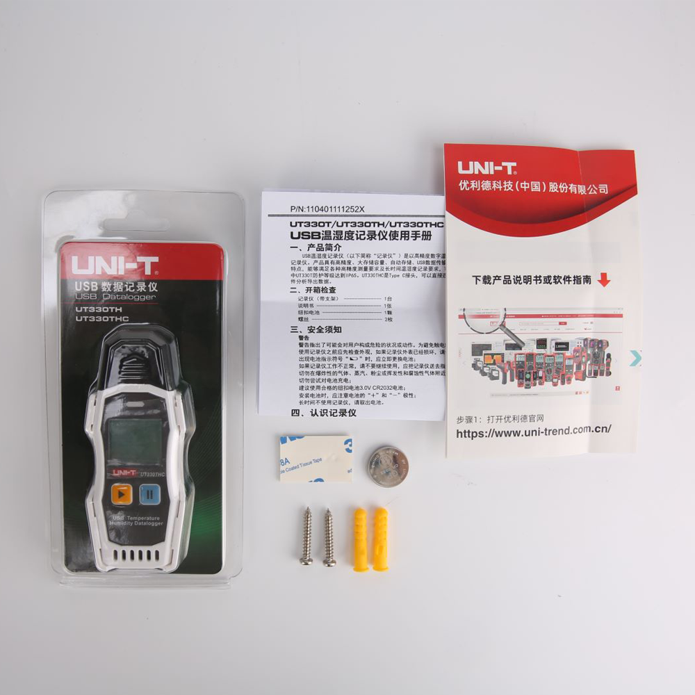 UNI-T UT330THC UT330TH USB TYPE-C Temperature and Humidity Recorder ...