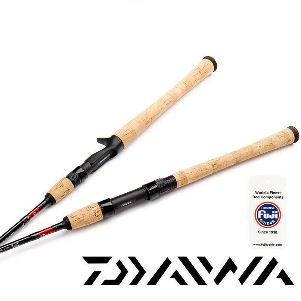 DAIWA CROSSFIRE MX Original FUJI Fishing Rod Long Thow Full Carbon Spinning Rod X-CROSS 45 ...