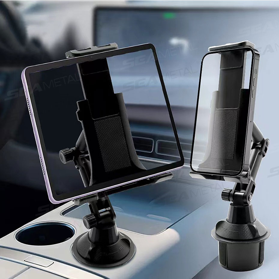 SEAMETAL Car Tablet Holder Stand Auto Cup Holder Adjustable IPad ...
