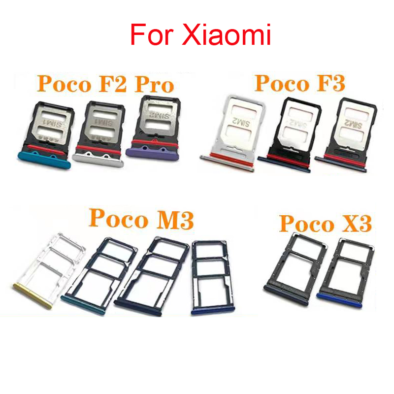 For Poco F1 F2 F3 M3 X3 NFC Pro SIM Card Tray Holder | Shopee Malaysia