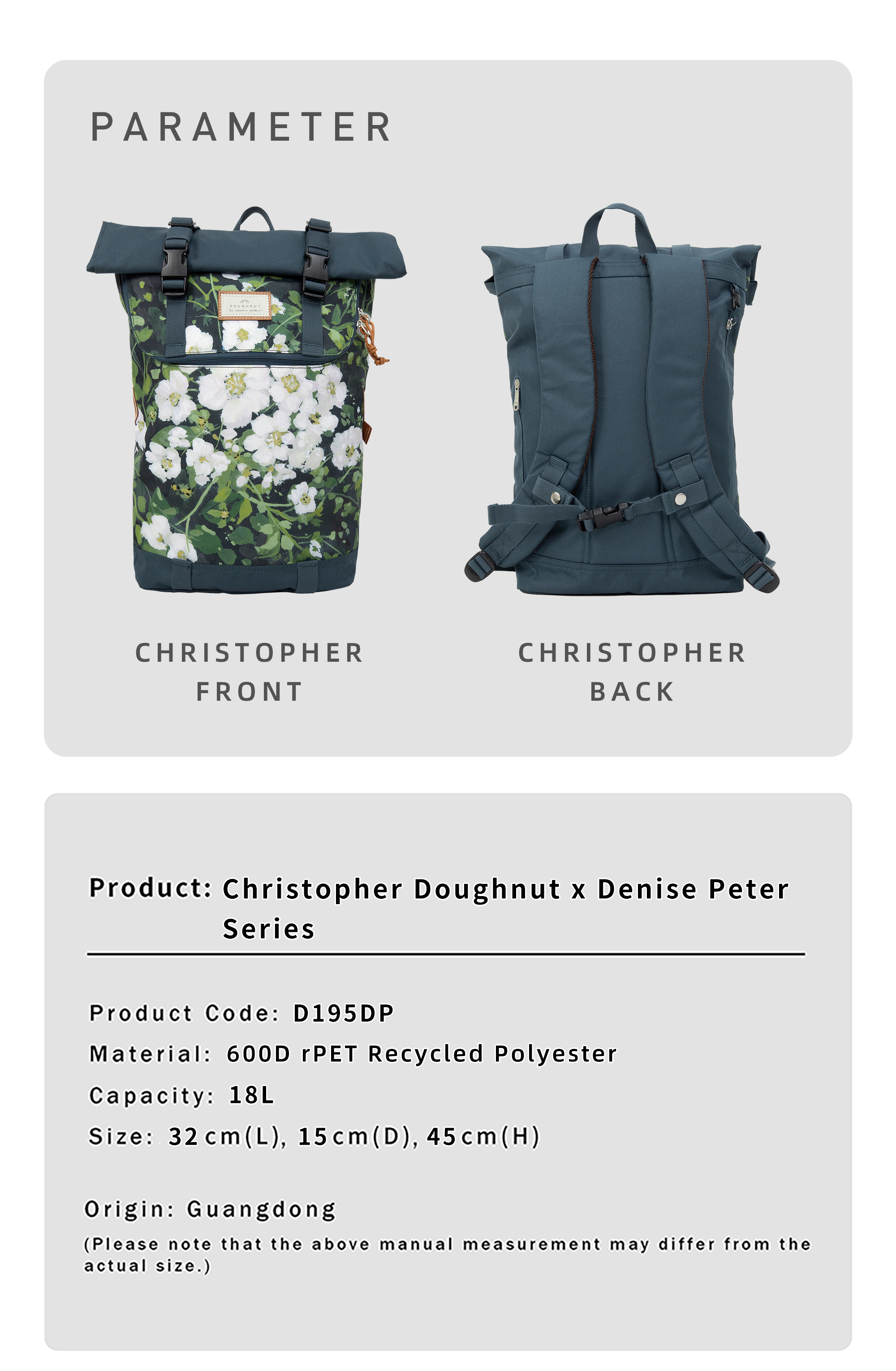 Doughnut Christopher Doughnut x Denise Peter Series Unisex ...