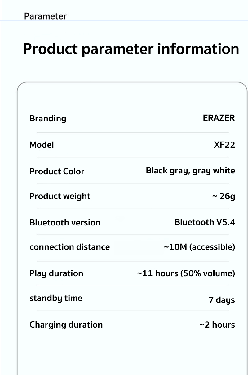 【Local Stock】Lenovo Erazer XF22 Wireless Bluetooth Earphone Bone ...
