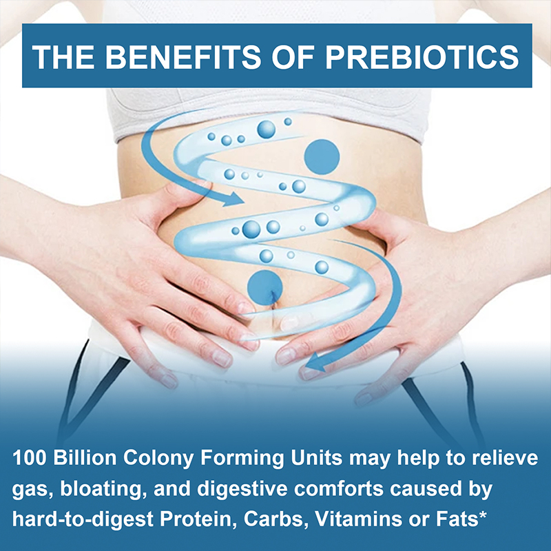 PROBIOTIC 100 BILLION CFU capsules - Fruit and vegetable complex ...