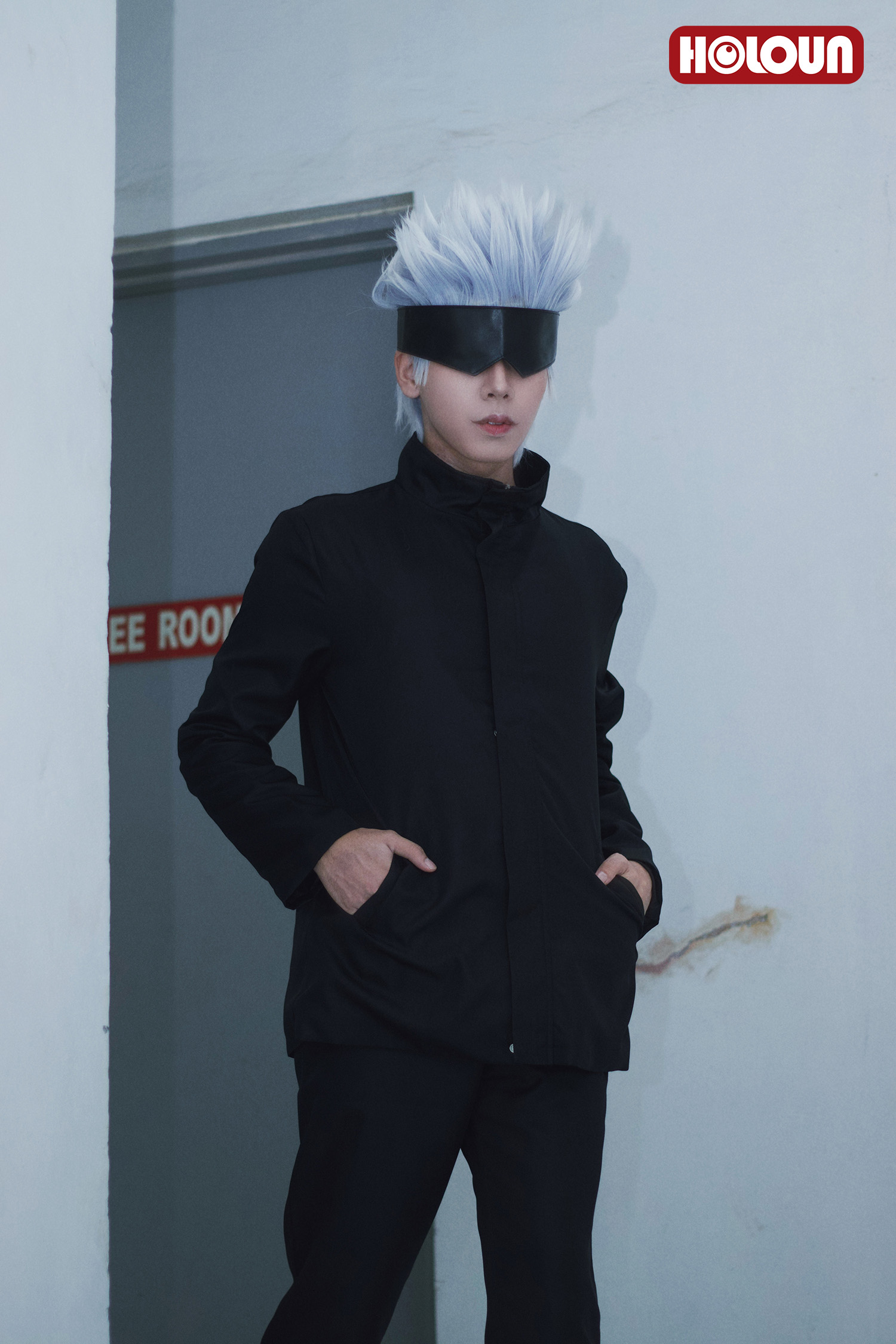 HOLOUN Jujutsu Kaisen Manga Satoru Gojo Cosplay Costume Shibuya ...