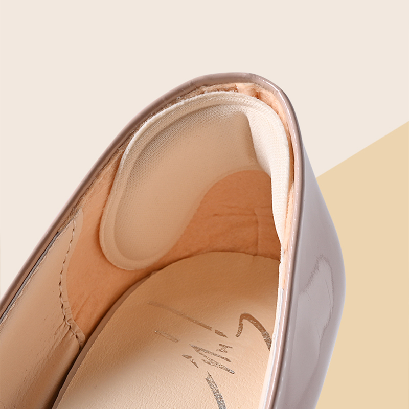 4 Pairs Heel Insoles Pads Pain Relief Cushions with Adhesive Back for ...