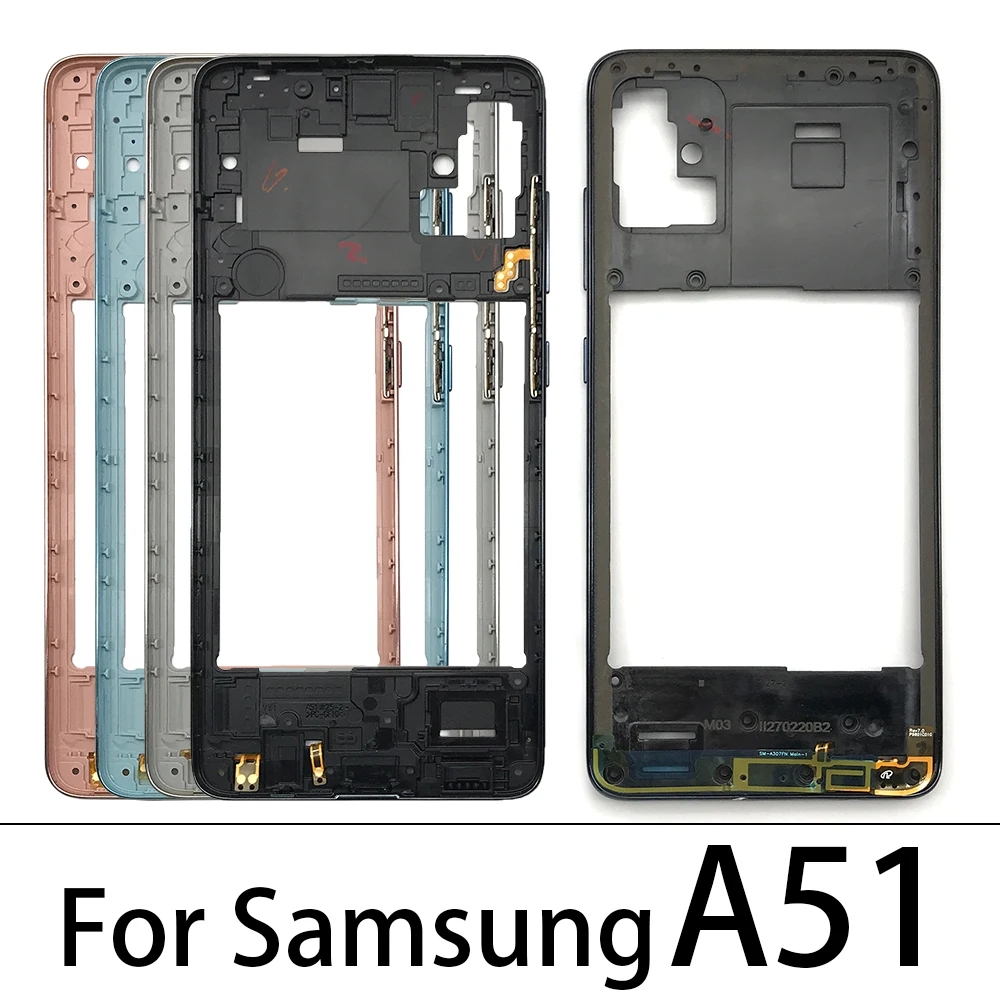 For Samsung Galaxy A51 Middle Frame With Buttons | Shopee Malaysia