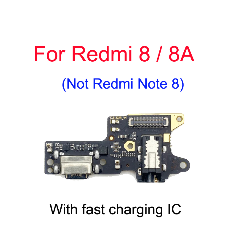 For Redmi 8 8A Charging Port Board Flex Main Board Motherboard Flex ...