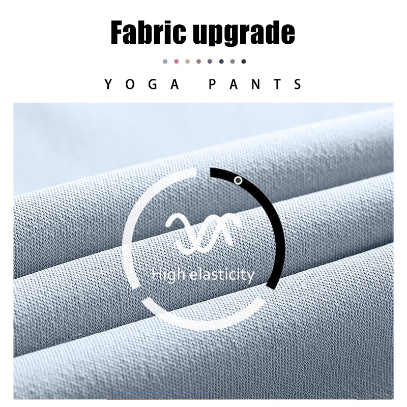 FUYOGI Yoga Shorts Women Sports High Waist Running Tight Gym Fitness ...
