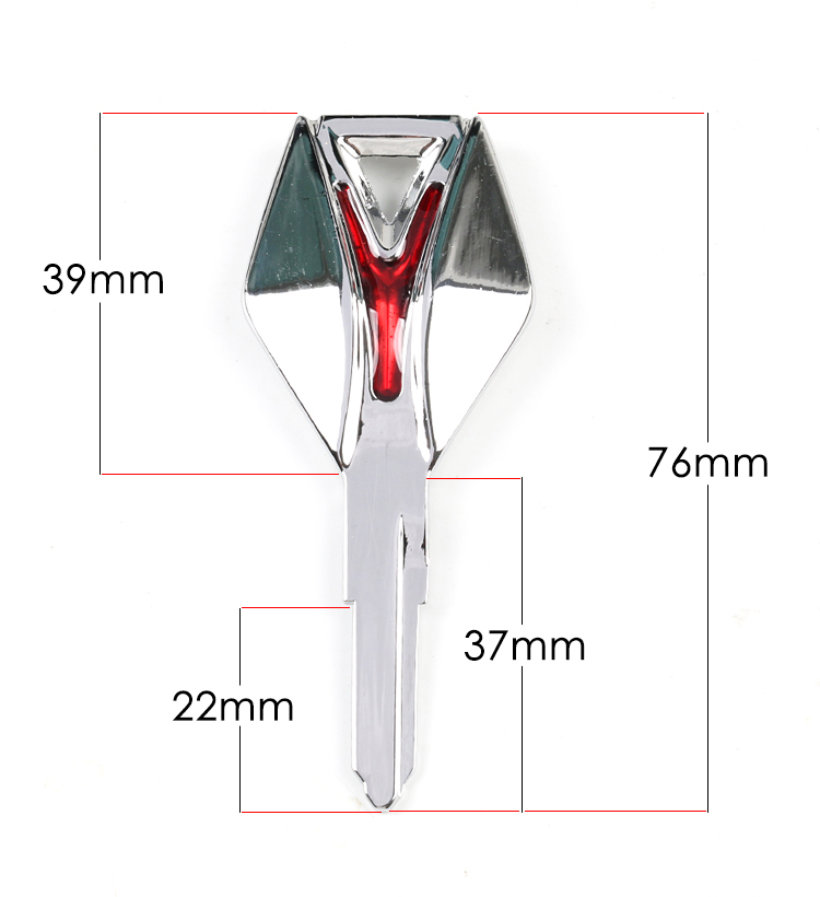 1 Piece Universal Kawasaki motorcycle key Ninja 400 Z400 Z1000 Z900 ...