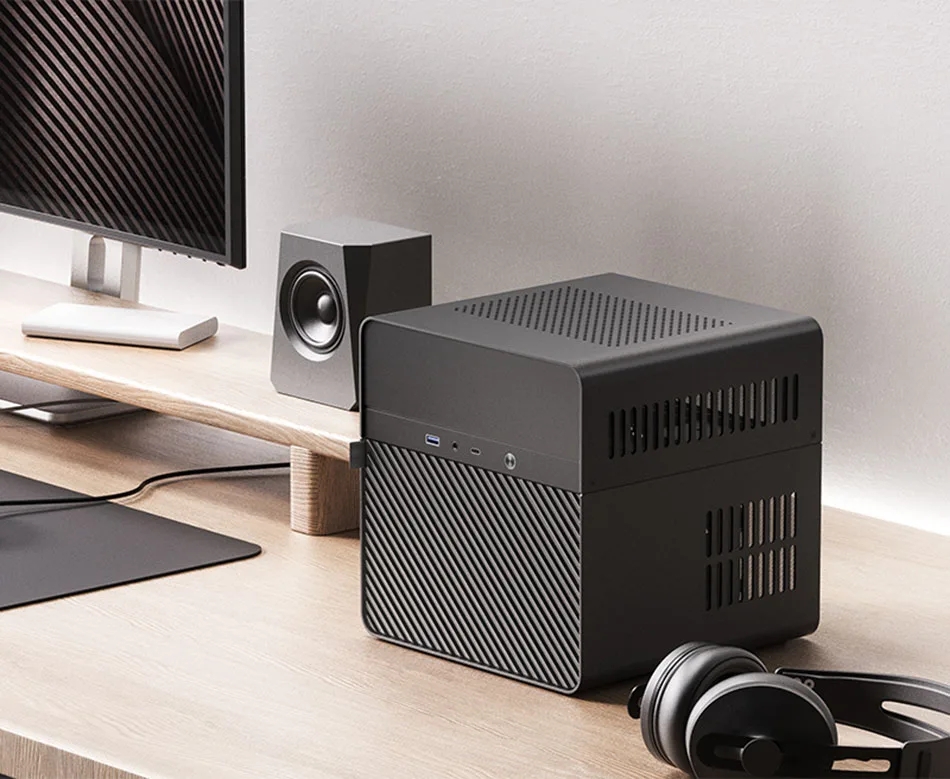 JONSBO N2 NAS Mini Case Storage All-In-One Home Office Server PC Case 5 ...