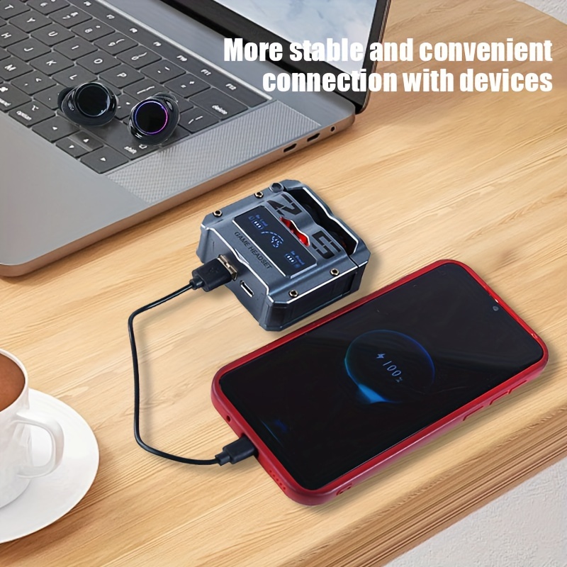 M25 TWS bluetooth earphone 5.3 Waterproof Wireless Headphone 9D Stereo ...