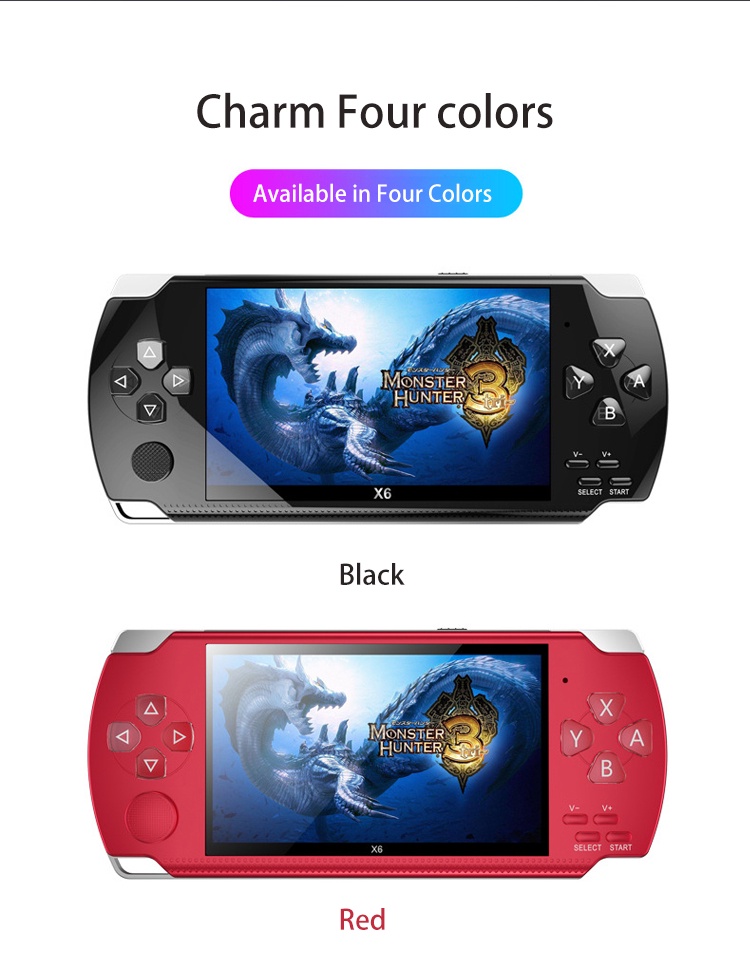 Psp 4.3 8Gb Portable Console for Built-in 1000 Games | Shopee Malaysia