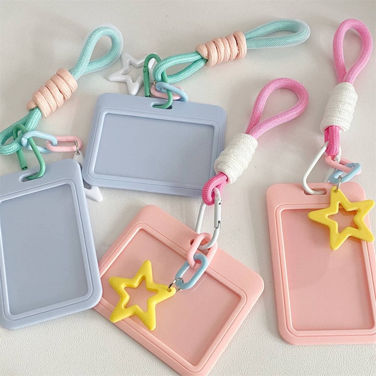 Stars Card Holder Photocard Holder Id Card Holder With Lanyard Student ...