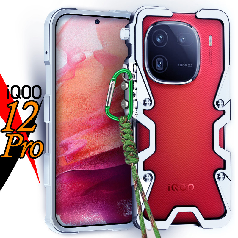 Luxury Armor Metal Aluminum Phone Cases Bumper For Vivo iQOO Z9 Turbo ...
