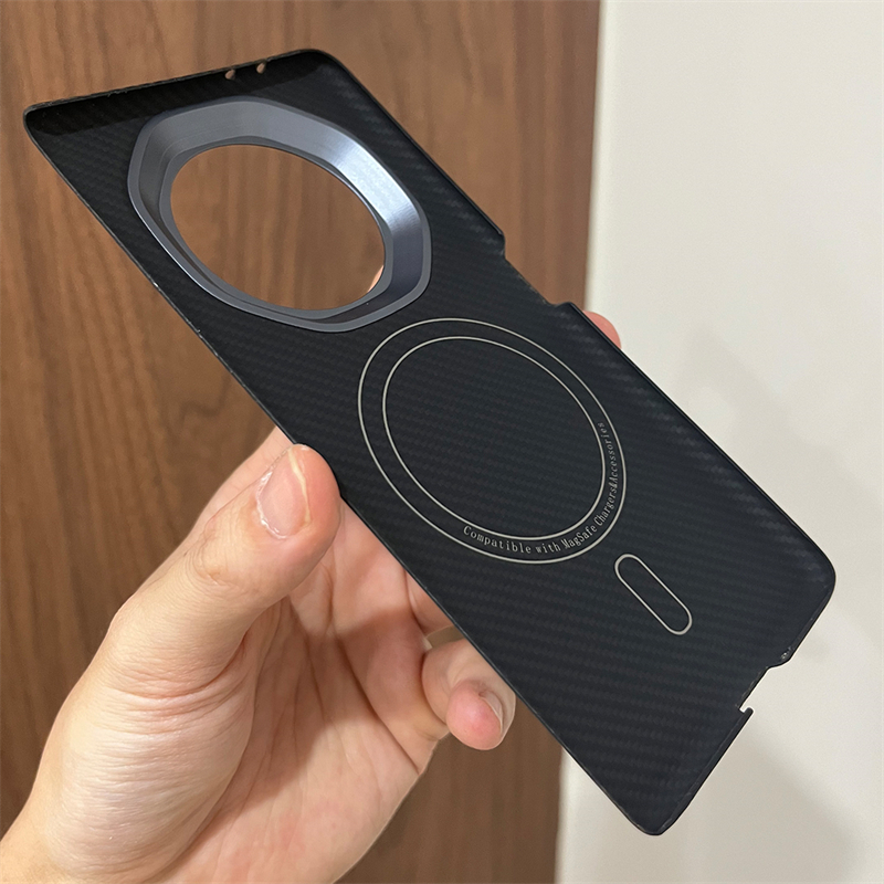 For Huawei Honor Magic V3 Case Slim Real Carbon Fiber Aramid Fiber ...
