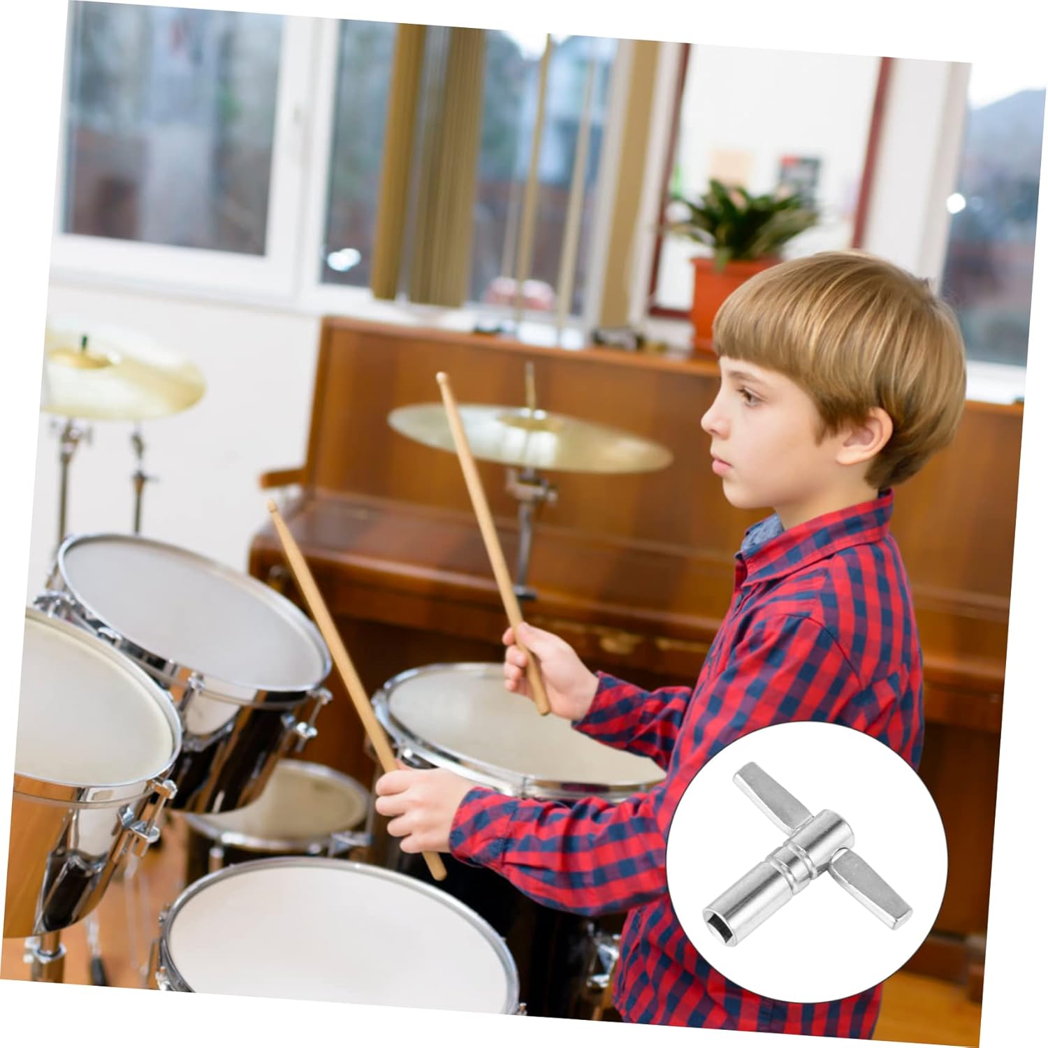 Jazz Drum Drum Kit Adjusting Wrench Drum Key Percussion Instrument ...