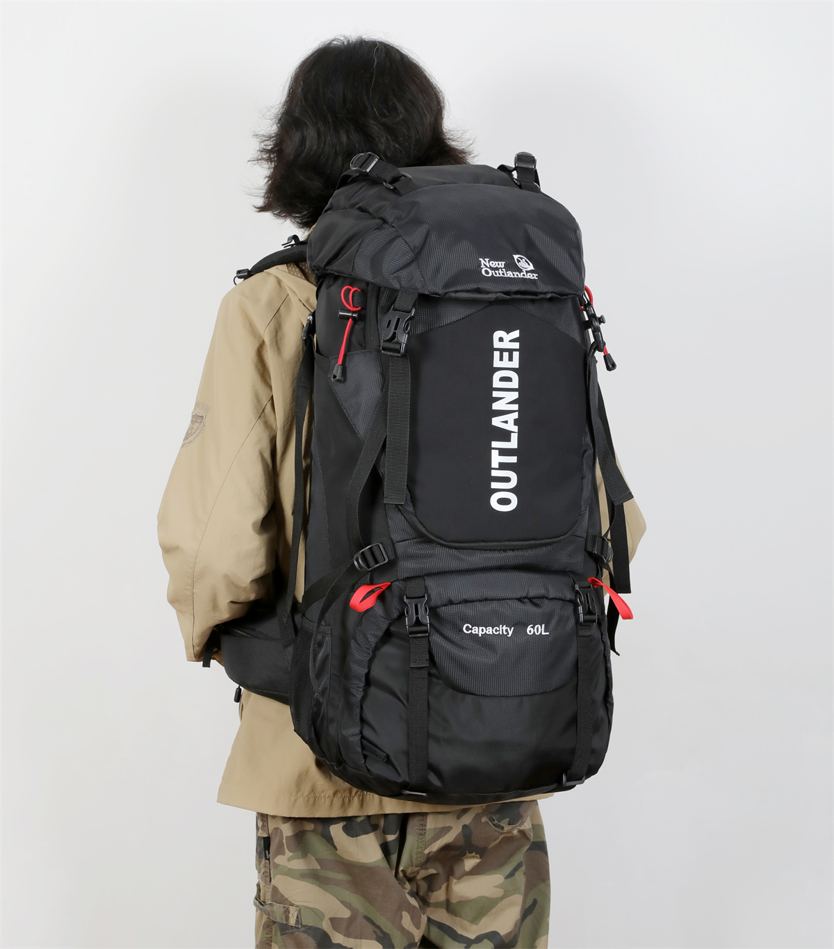 Ready Stock New Outlander 60L Camping Backpack Large Capacity ...