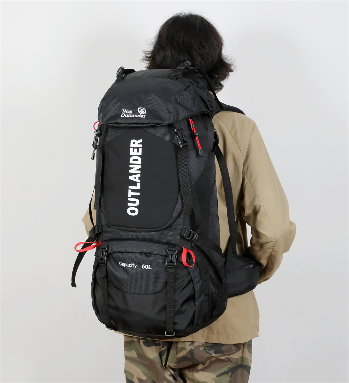 Ready Stock New Outlander 60L Camping Backpack Large Capacity ...