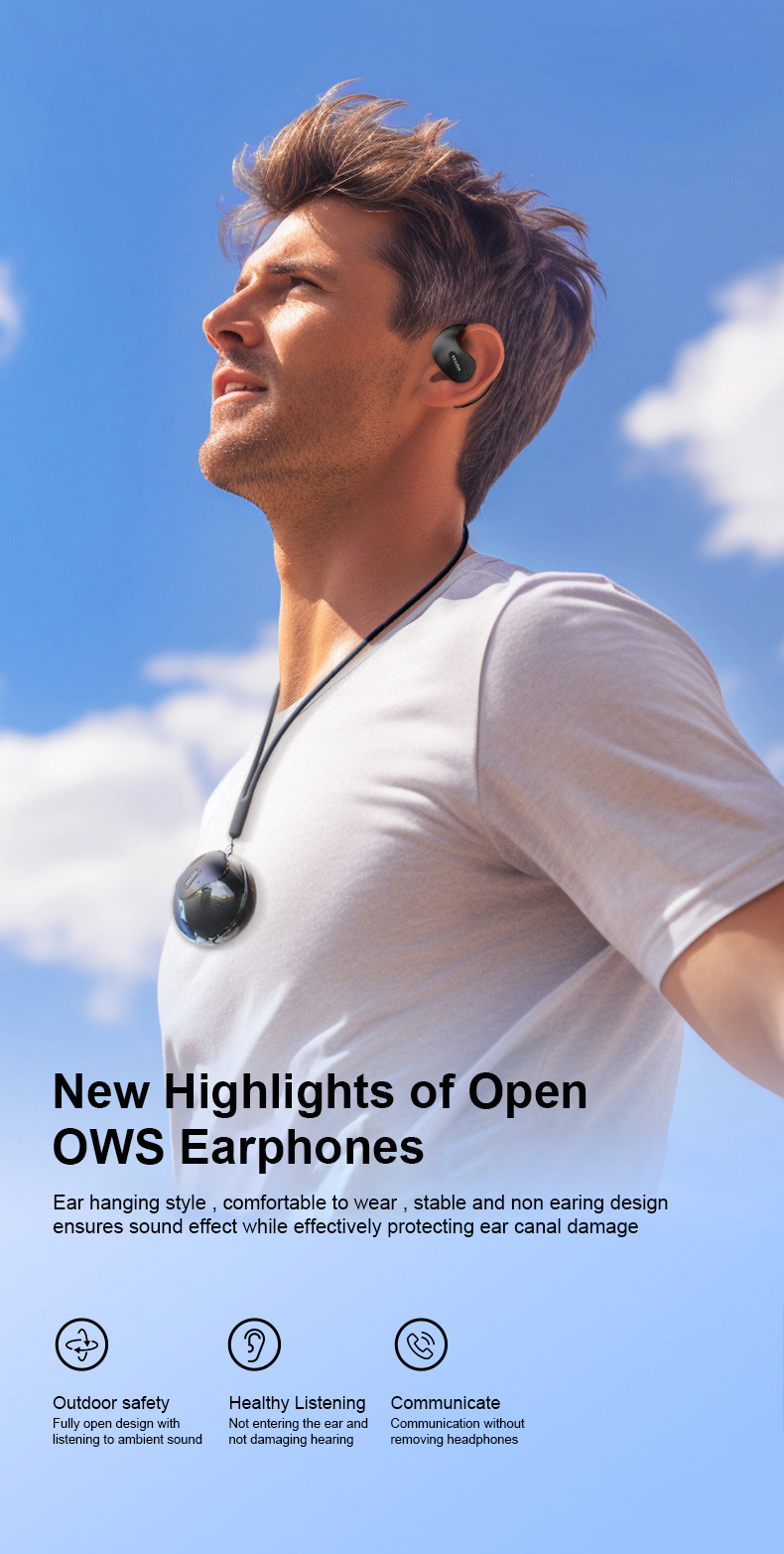 Lenovo X15 Pro OWS Open Earphone Bluetooth Earphone Sport Earphone ...