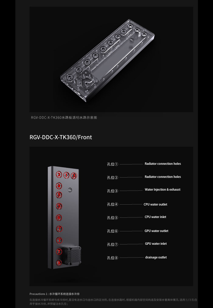 Bykski 120 Universal Distro Plate Enhanced Protection with Full Armor ...