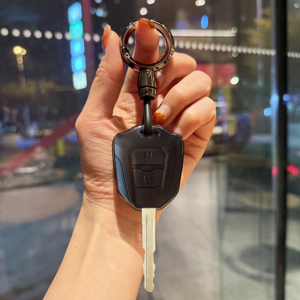 Isuzu D-max mu X 2020-2025 Transparent car key case Isuzu D max ...