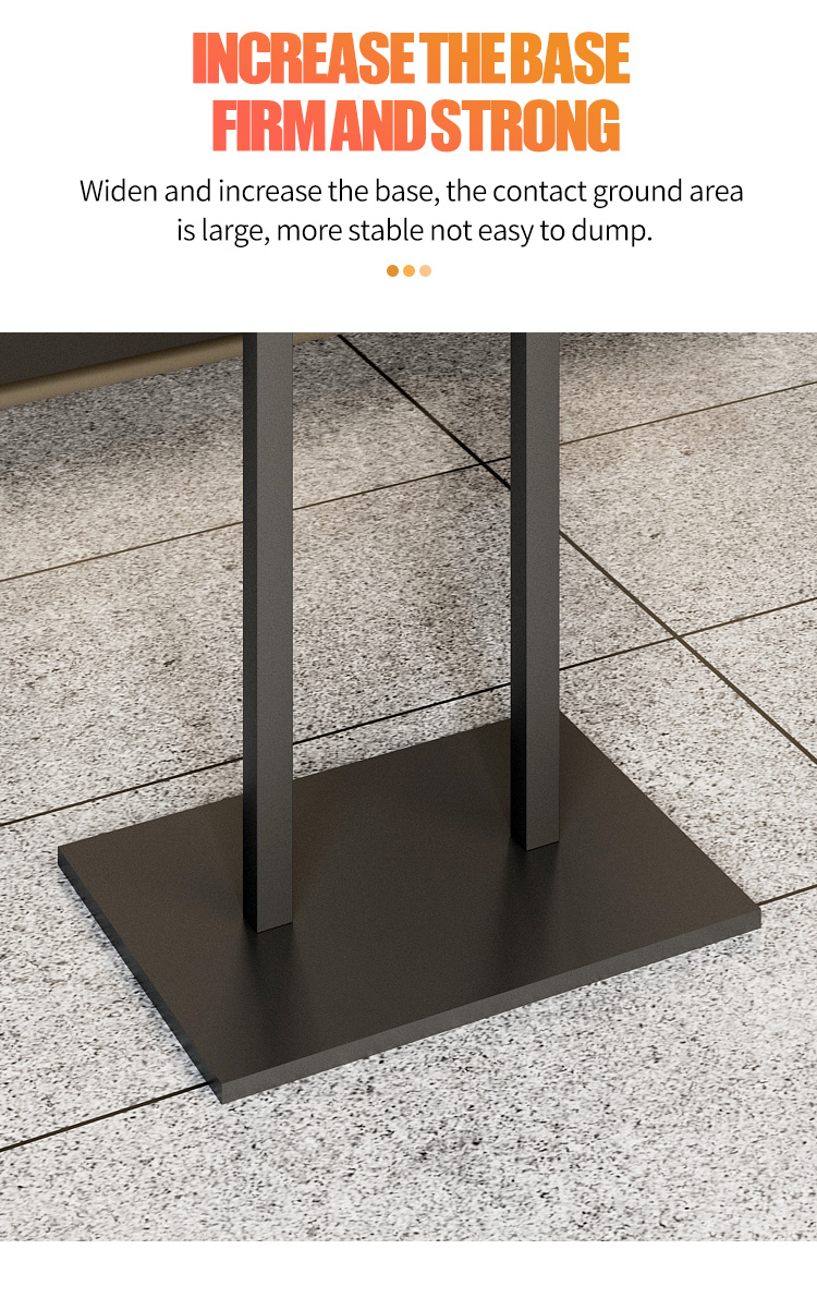 360-degree rotation Adjustable Display Slide Stand Poster Banner Stand ...