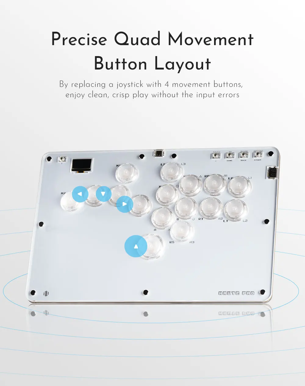 ⭐Haute42 R16 Joystick Arcade Hitbox Controller Button Rim leverless ...