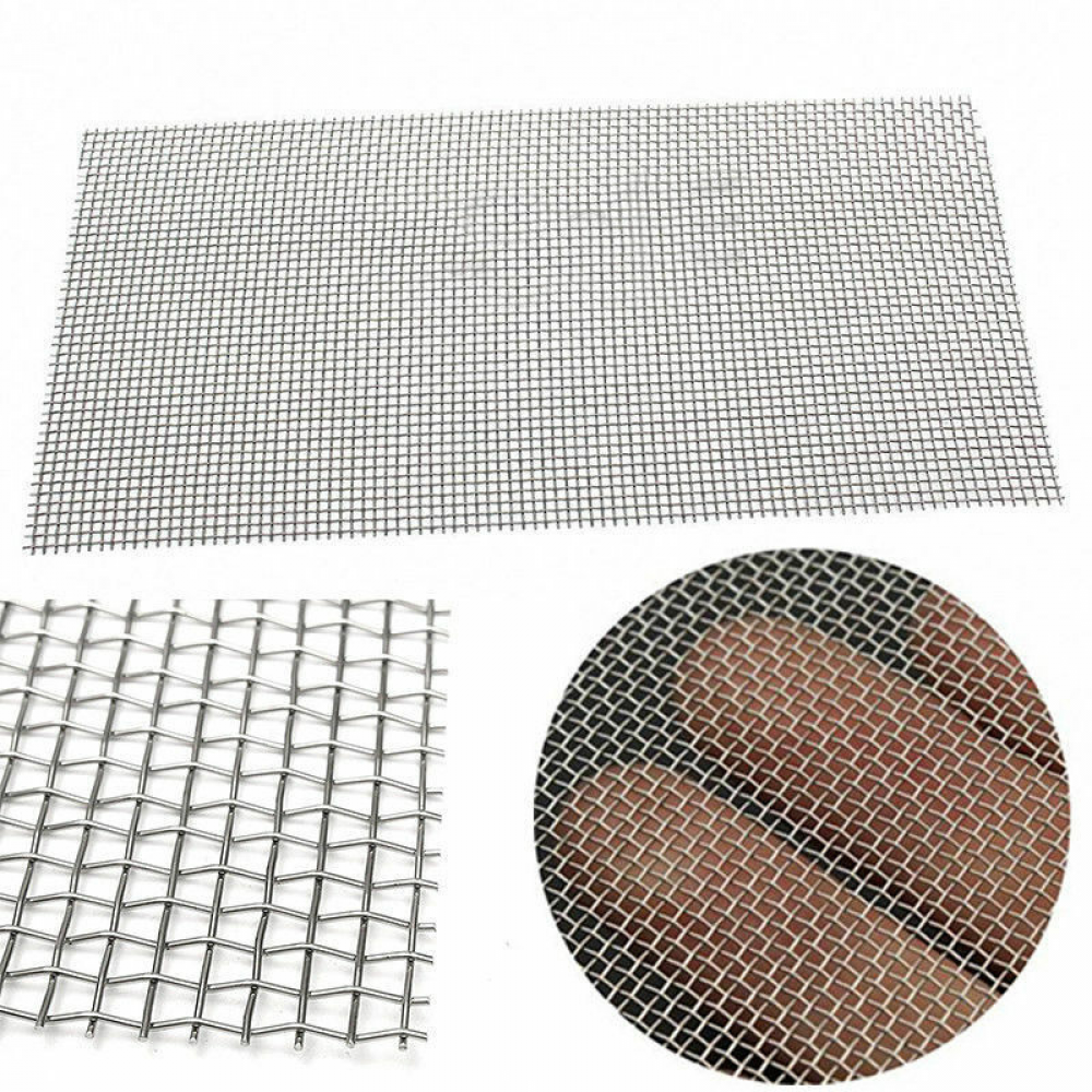 1pcs 4-400Mesh 30x30cm Stainless steel Mesh filter mesh metal front ...