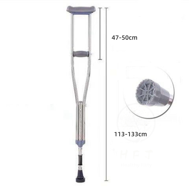 【HFT】Ultra-Light Weight Underarm Cane/ Tongkat Ketiak Shoulder Crutches ...