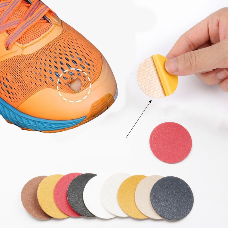 6 PCS Shoe Repair Patch Sneaker Hole Self-Adhesive Heel Shoe Hole ...