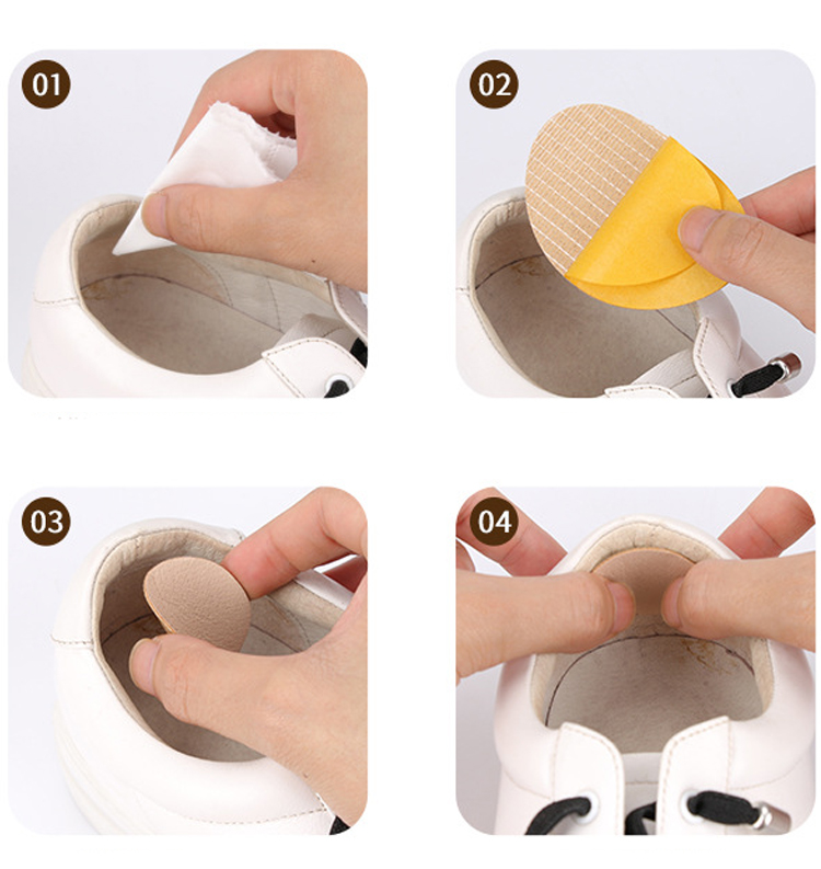 6 PCS Shoe Repair Patch Sneaker Hole Self-Adhesive Heel Shoe Hole ...