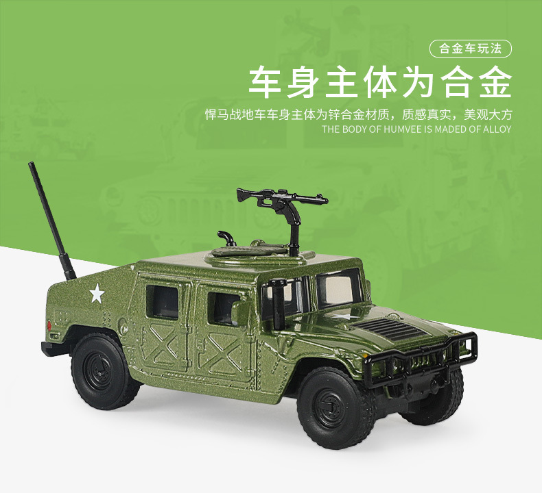 KDW 1/64 Military Model Tactical Jeep Riot Armored Vehicle Type 99 Main ...