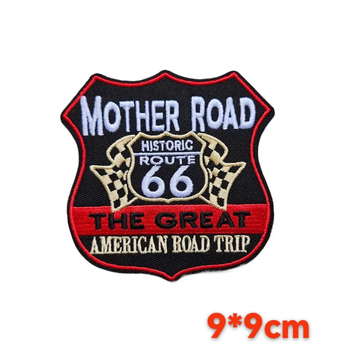 Custom Logo Embroidery Iron On Sew On ROUTE 66 Harley-Davidson ...