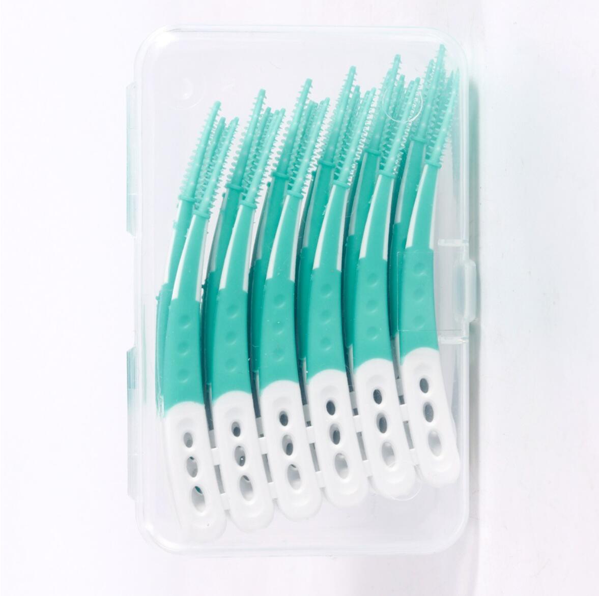12 Pcs Interdental Brushes Dental Picks for Teeth Ultra Tight Bristles ...