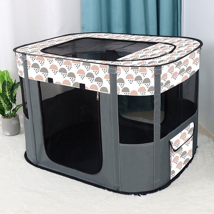 Foldable Indoor Cat Shelter Maternity Room Cat Tent Cat Cage Pet Mesh ...