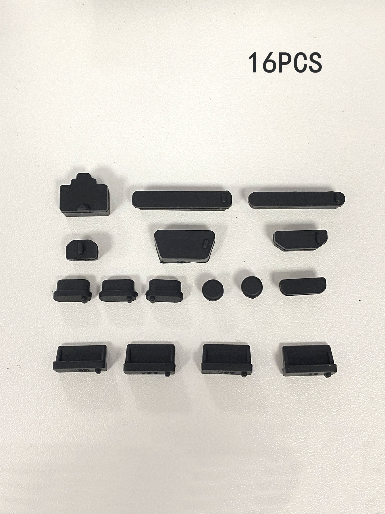 10 Pcs 16 Pcs Multiple Colors Silicone Dust Plug Set Laptop Protectors ...