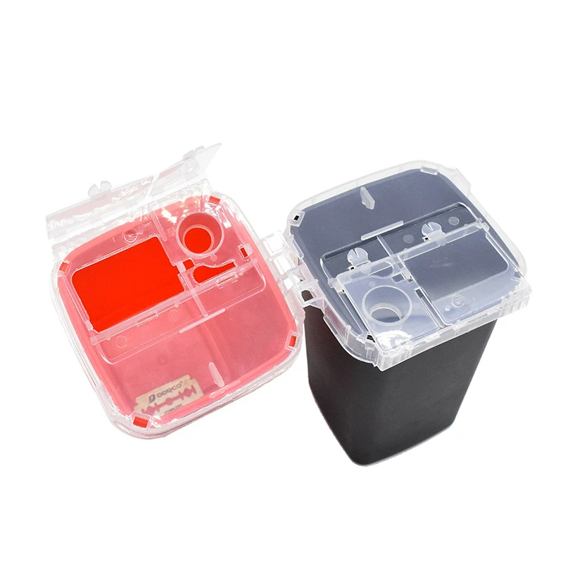 New 1L Tattoo Medical Plastic Sharps Container Knife Blade Case Needle ...