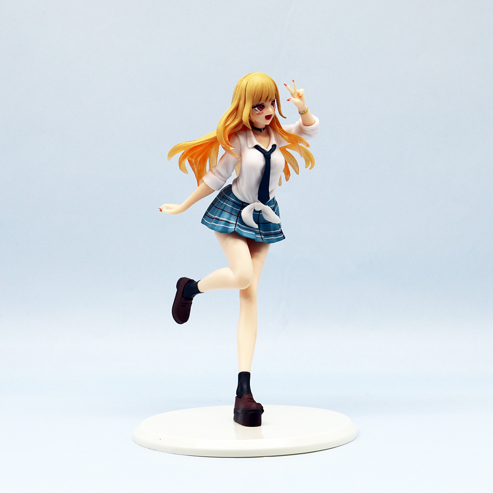 18.5cm Anime My Dress-Up Darling Figure Kitagawa Marin School Uniform ...