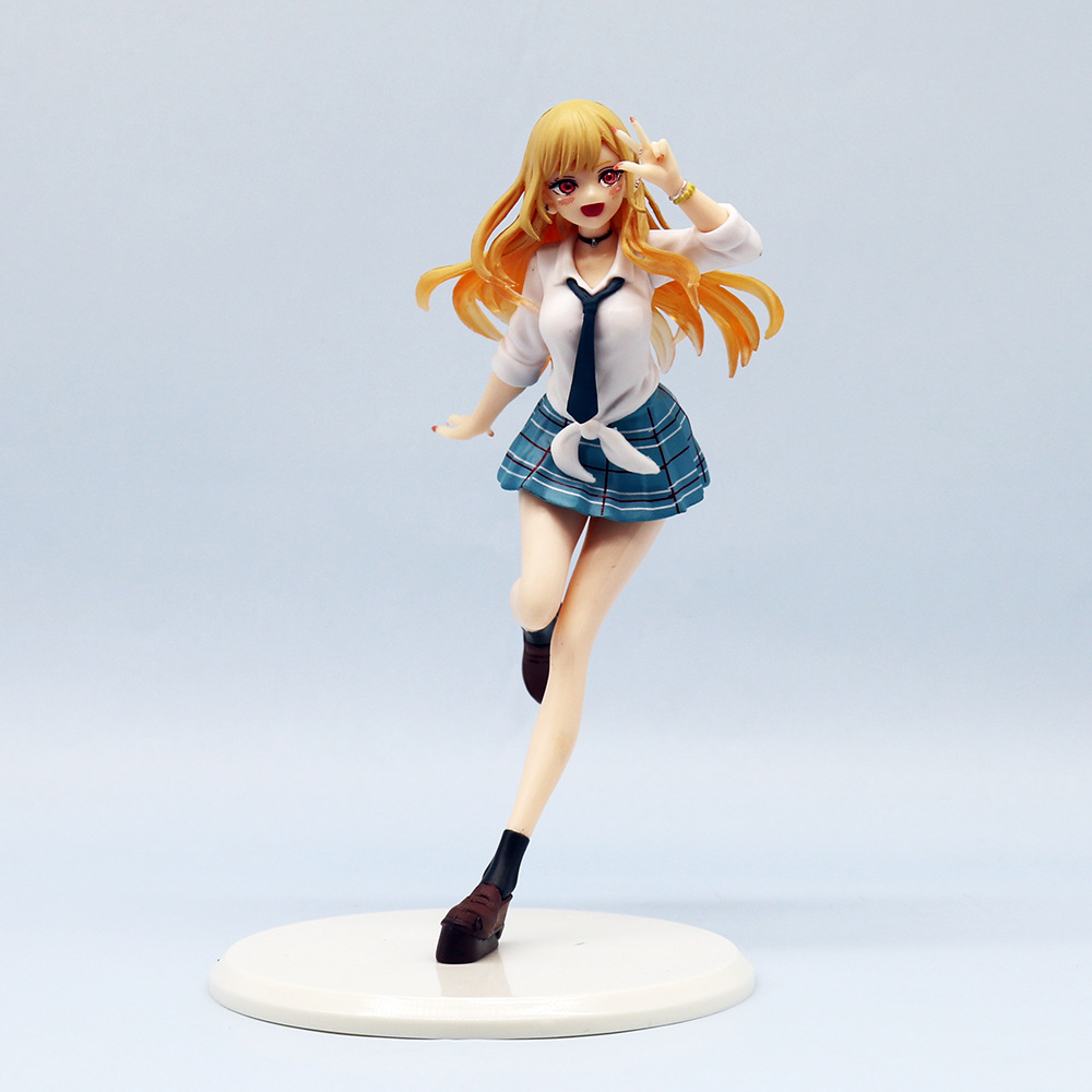 18.5cm Anime My Dress-Up Darling Figure Kitagawa Marin School Uniform ...