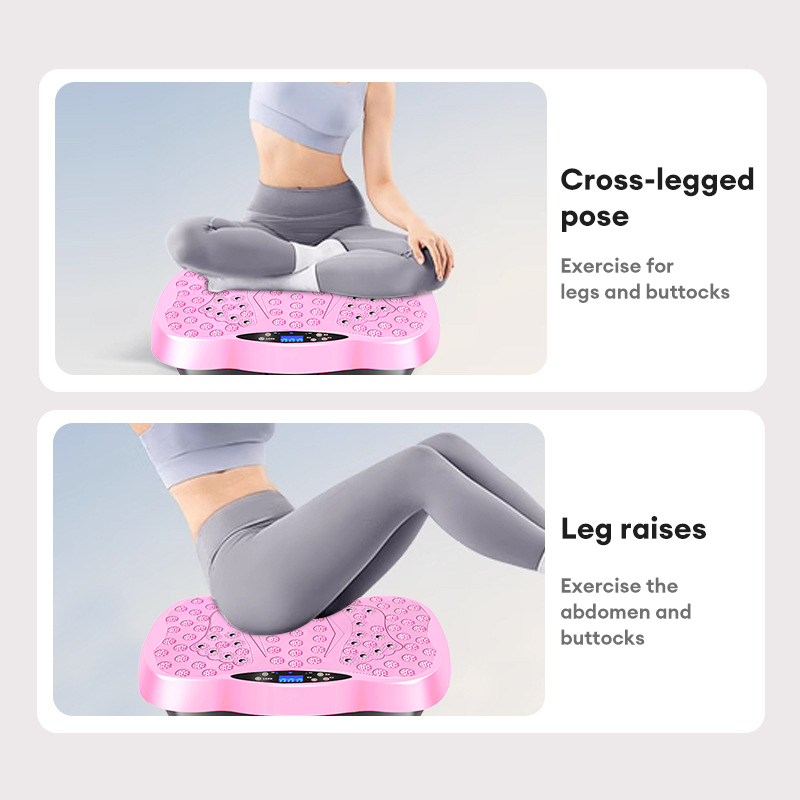 Vibration Platform Machine Power Plate Upgrade Adjustable Speed Body ...