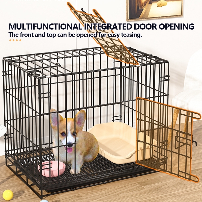 【COD】Pet Cage with Tray Hamster Cage /Rabbit Cage Foldable Large Free ...