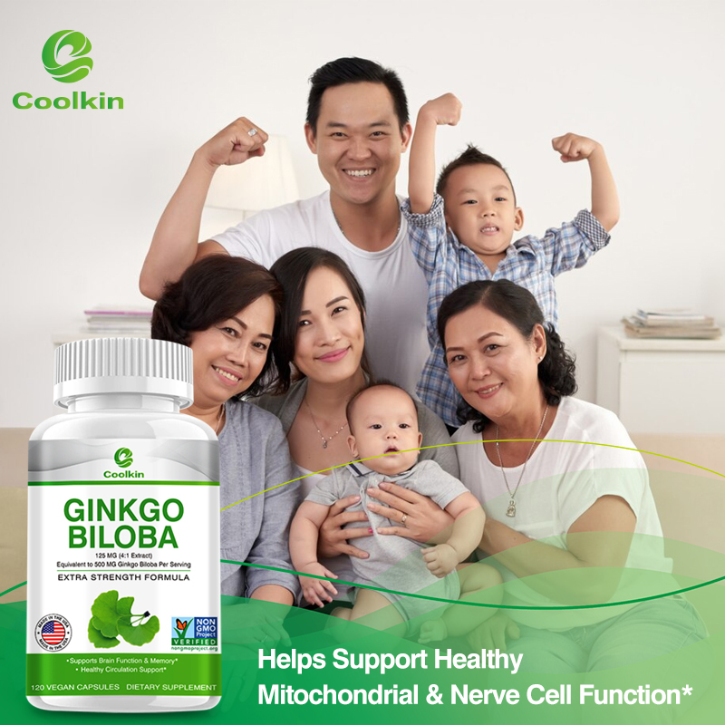 GINKGO BILOBA Capsules - Highly efficient absorption and ...