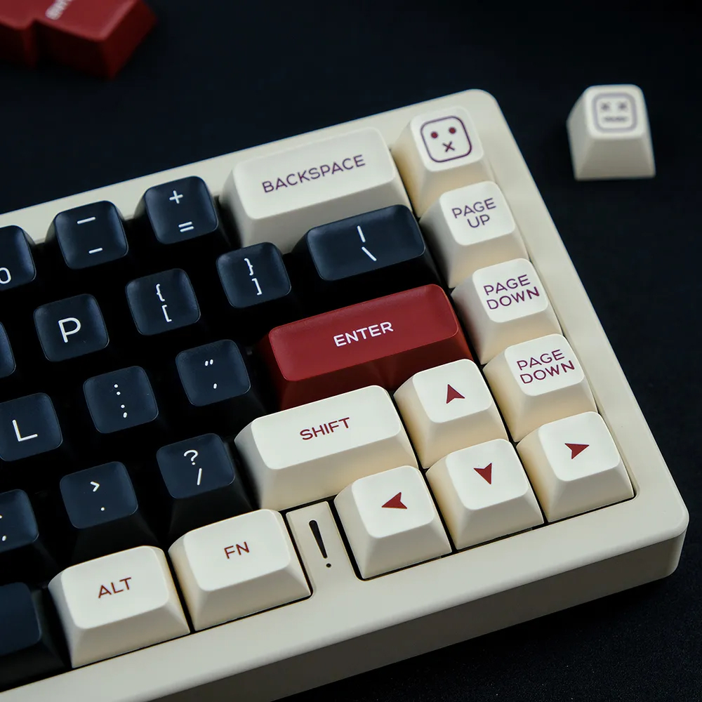 White Marble Keycap Similar SA Profile PBT Double Shot Mechanical ...