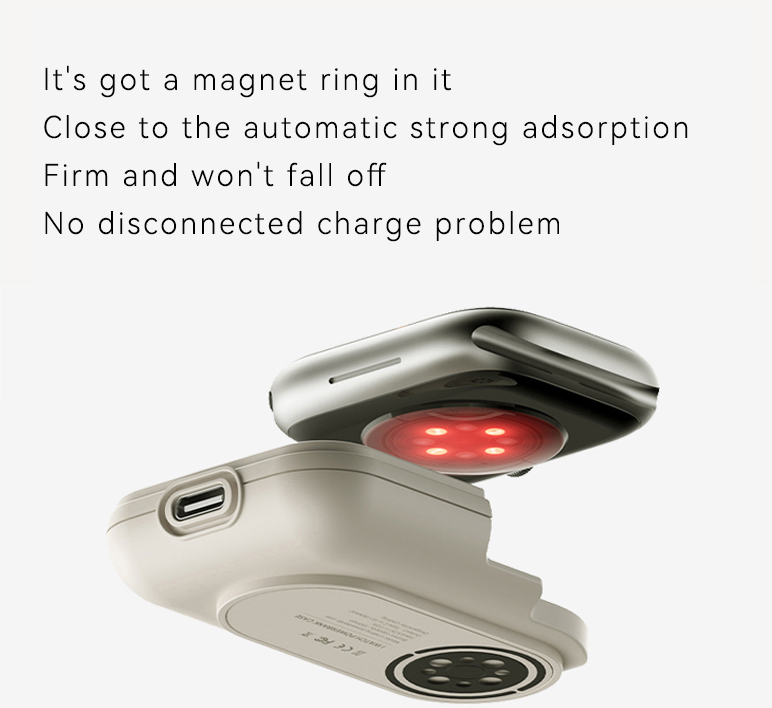 Portable Apple Watch Power Bank Case | Wireless Charger for Apple Watch ...