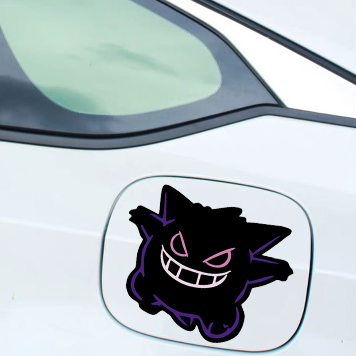 JDM Anime Cartoon Kawaii Evil Smiling Pokemon Gengar Reflective Car ...