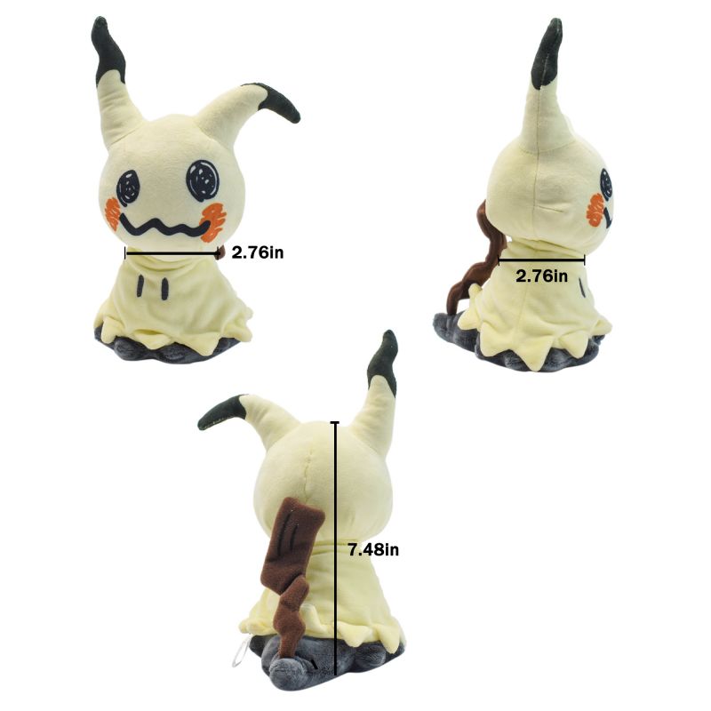 23cm Anime Pokemon Plush Toy Mimikyu Soft Stuffed Doll Toy for Boy Girl ...