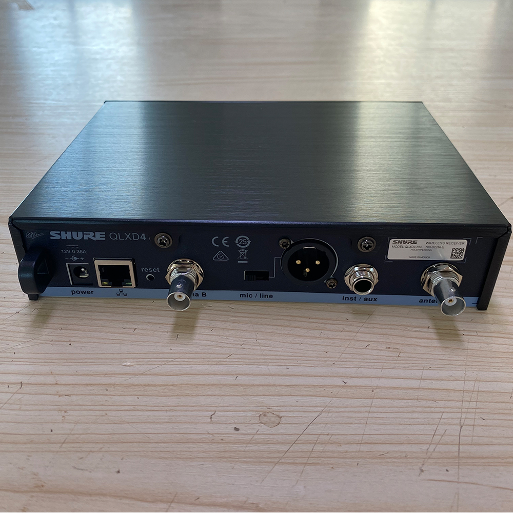 Shure QLXD4 High Quality Professional UHF System Wireless Microphone KSM9 Handheld Mic,for Stage ...