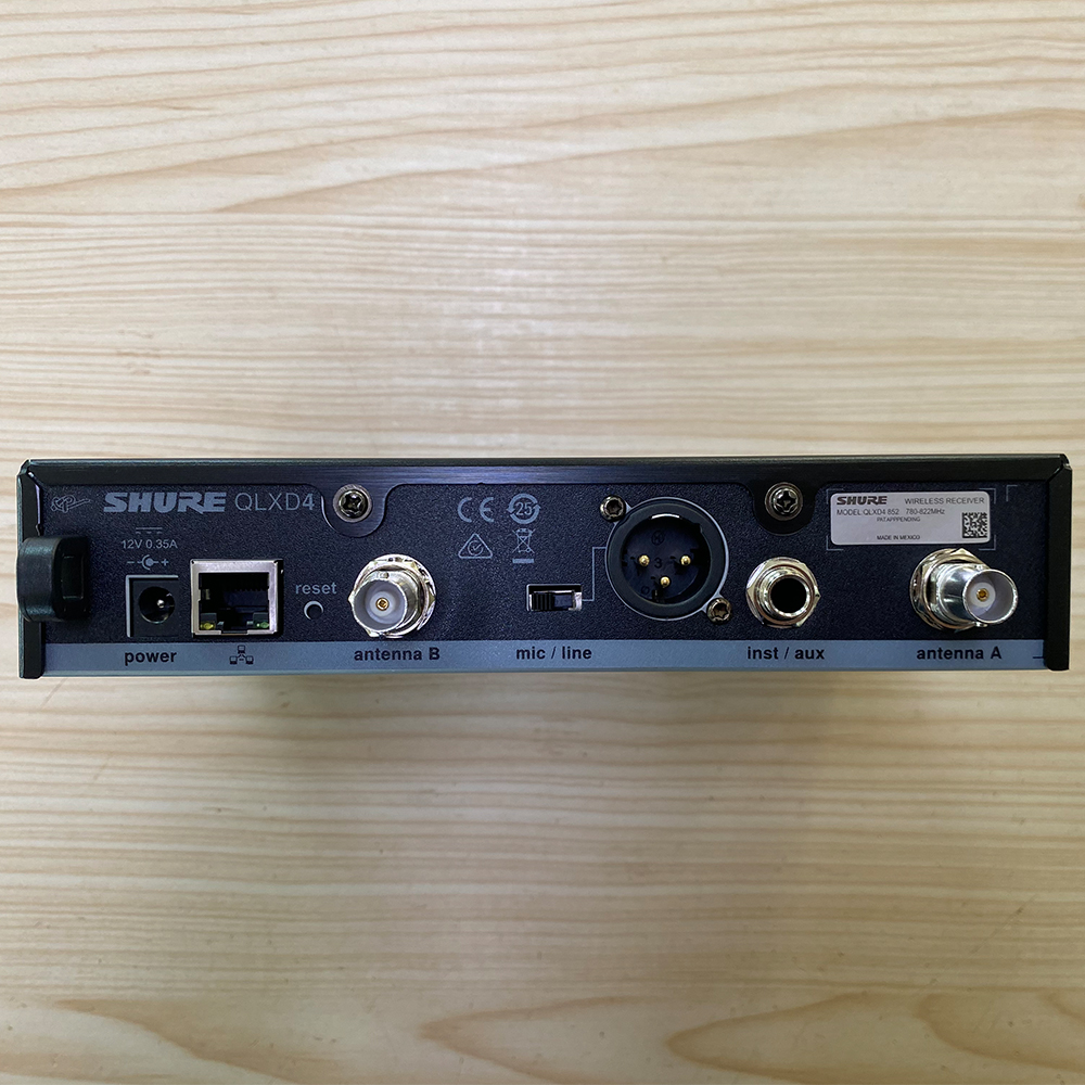 Shure QLXD4 High Quality Professional UHF System Wireless Microphone KSM9 Handheld Mic,for Stage ...