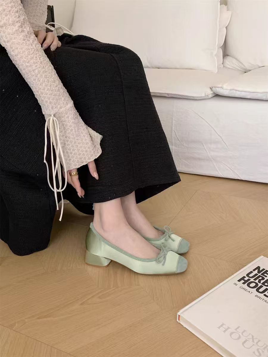 Bow high heels Women Shoes For Working Formal Heels Black High Heel ...